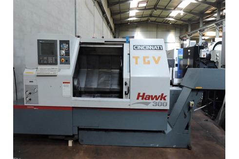 Cincinnati - HAWK 300 | Lathes, CNC (2-axes) | Stock Number: S792