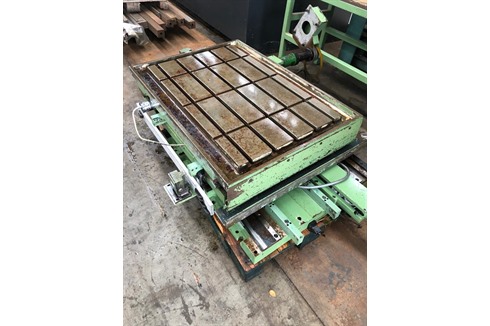 NN - CNC Cross table | Floor and base plates | Stock Number: TA098